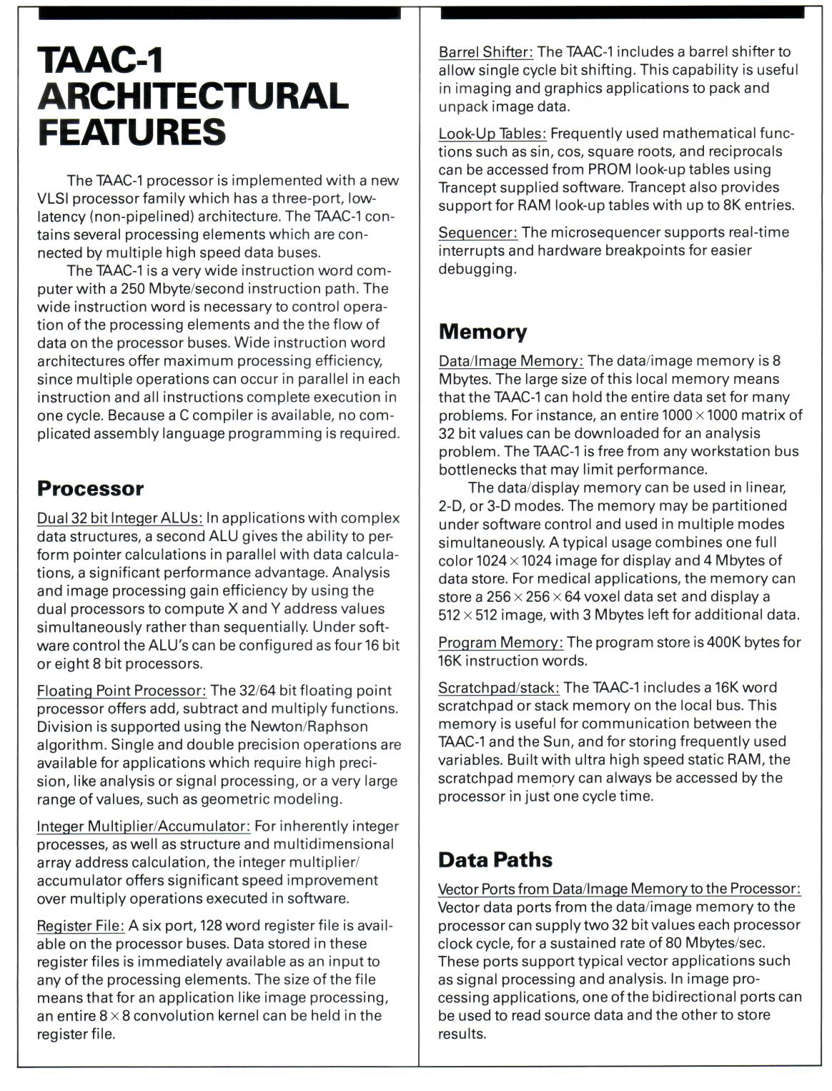 Trancept Systems TAAC-1 - The first board-level GPGPU product